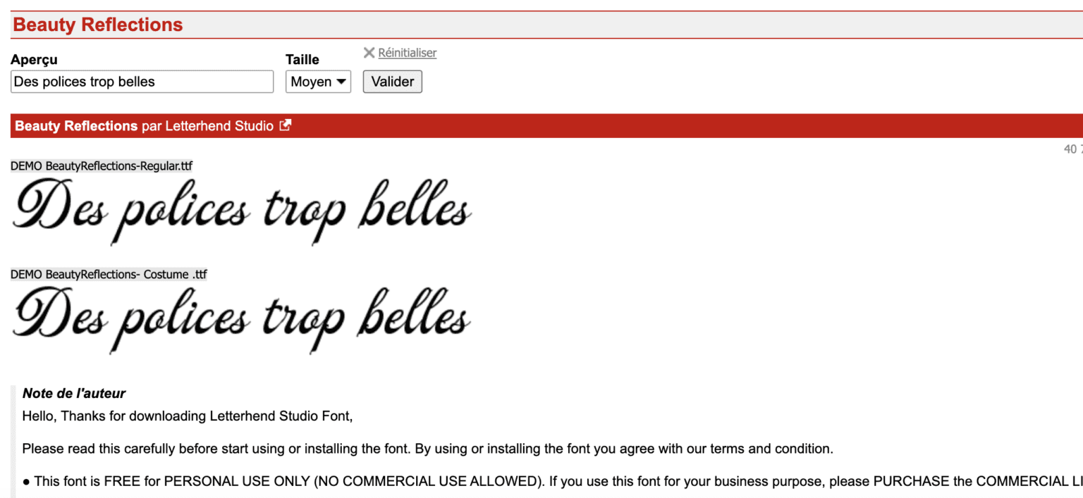 Comment télécharger une police de caractère sur Dafont - Julie Vicart | Consultante Marketing ...